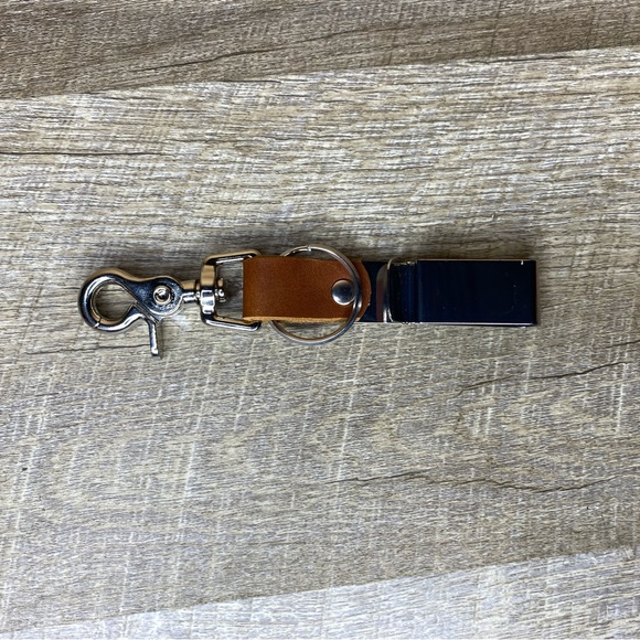 Hand Crafted | Accessories | Belt Clip Keychain With Trigger Snap Brown ...